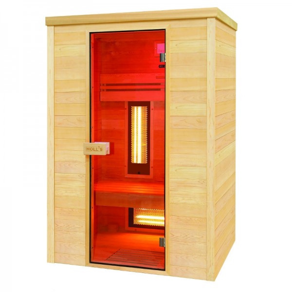 Sauna double, sauna infrarouge 2 places, sauna 2 personnes Holl's ...